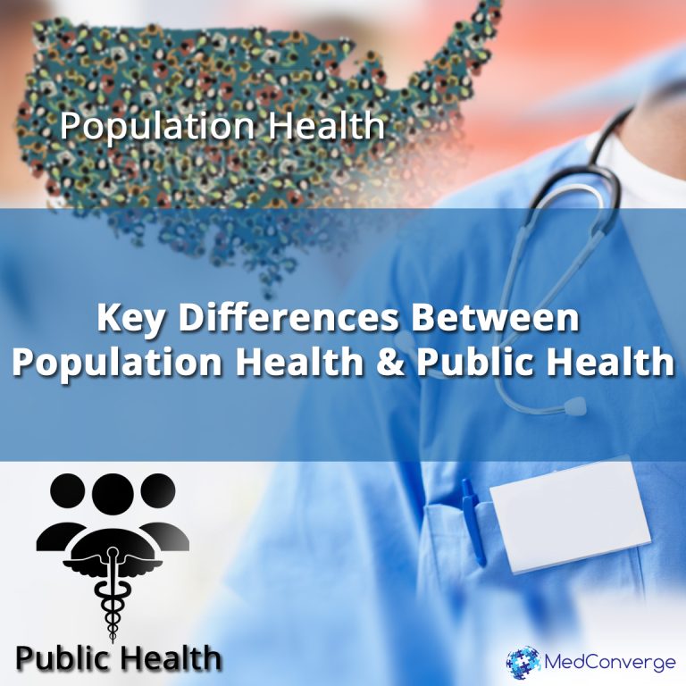 Key differences between Population Health and Public Health - MedConverge